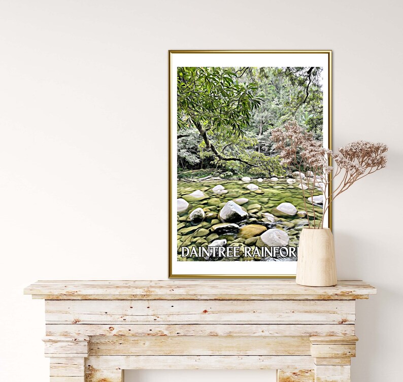Daintree Rainforest Cairns Australia Nature Nature Art Digital Print - Etsy