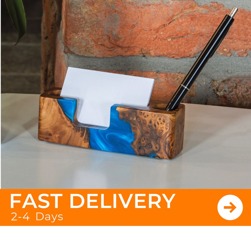 Note Card Holder - Etsy