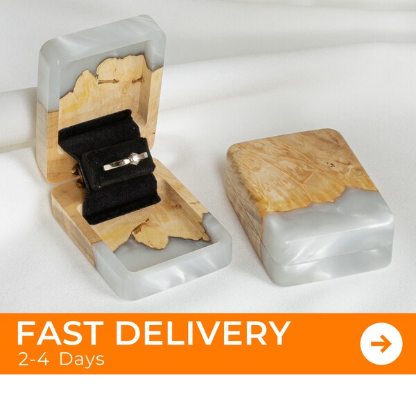 Slim Ring Box - Etsy