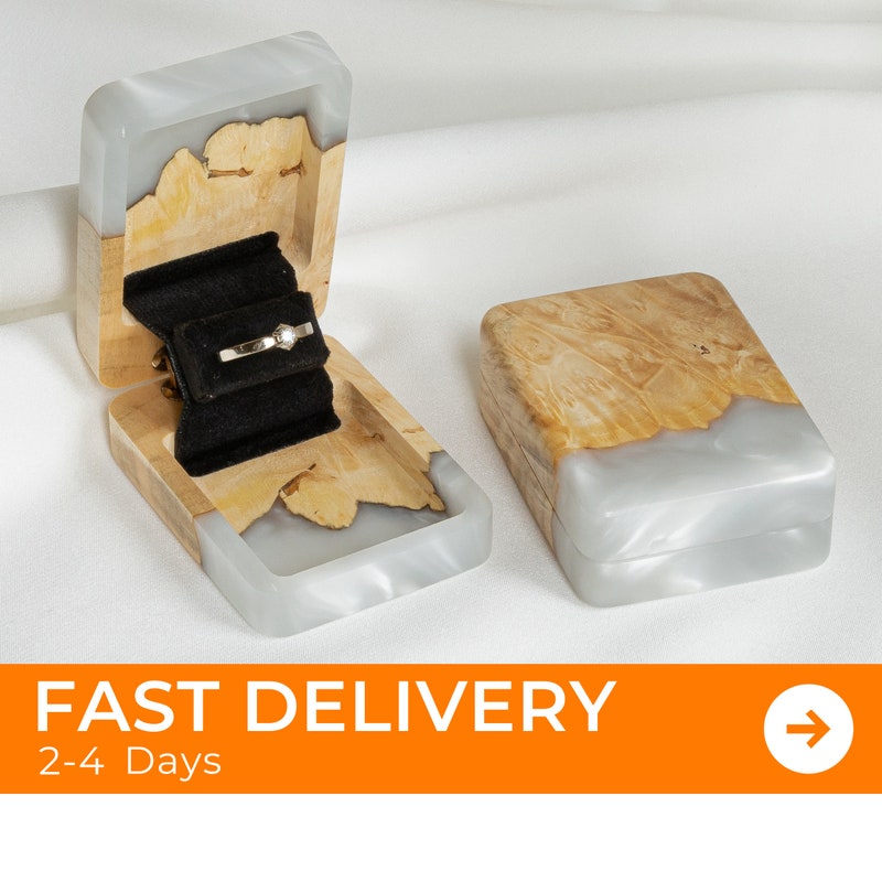 Slim Ring Box - Etsy