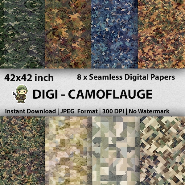 Digi Camo - Etsy
