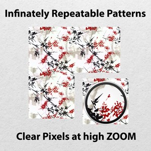 12 Sumi-e Ink Paintings Papers Japanese Inks Printable Ink Paintaings ...