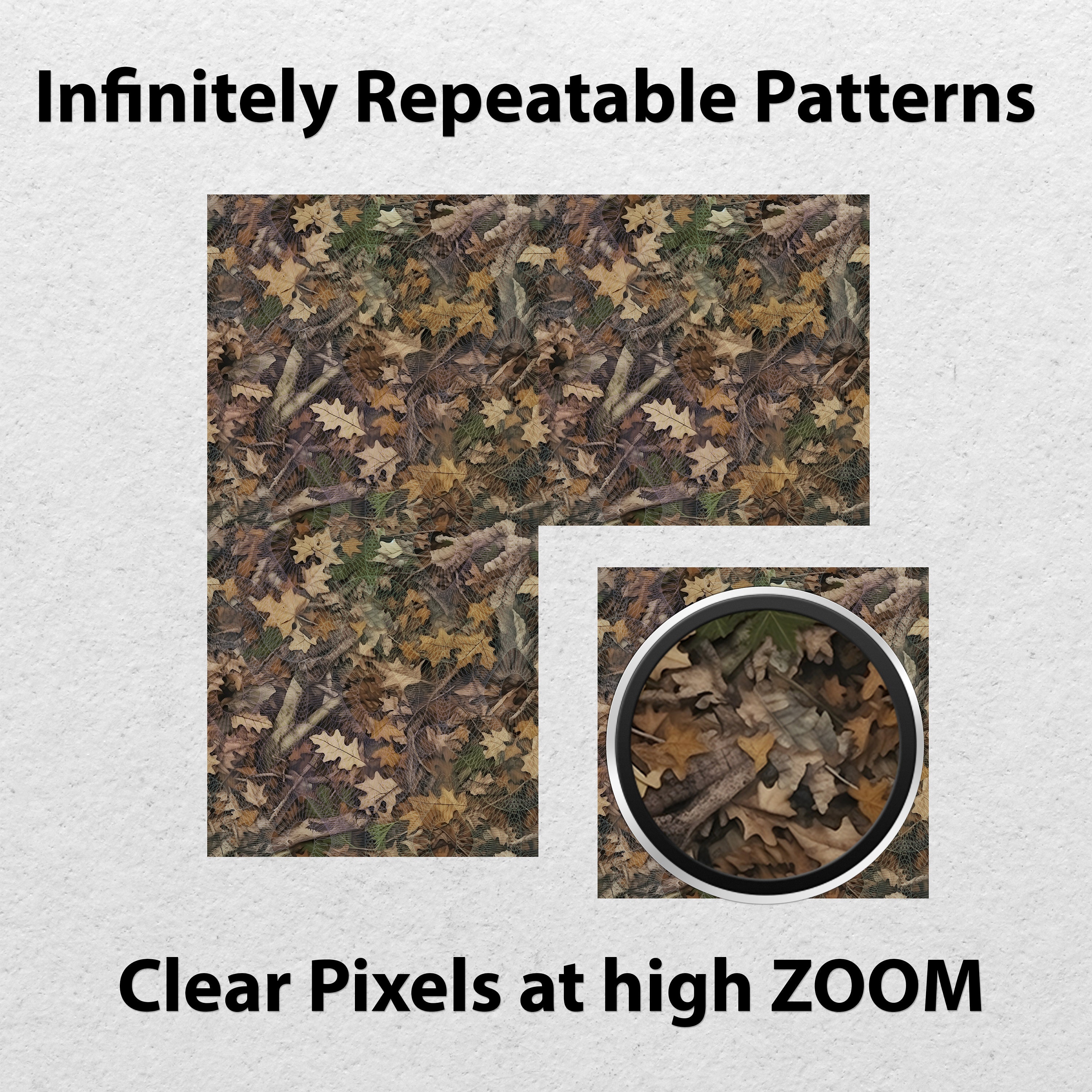 Realistic Tree Camo Seamless Pattern Nature Vintage Seamless Background ...