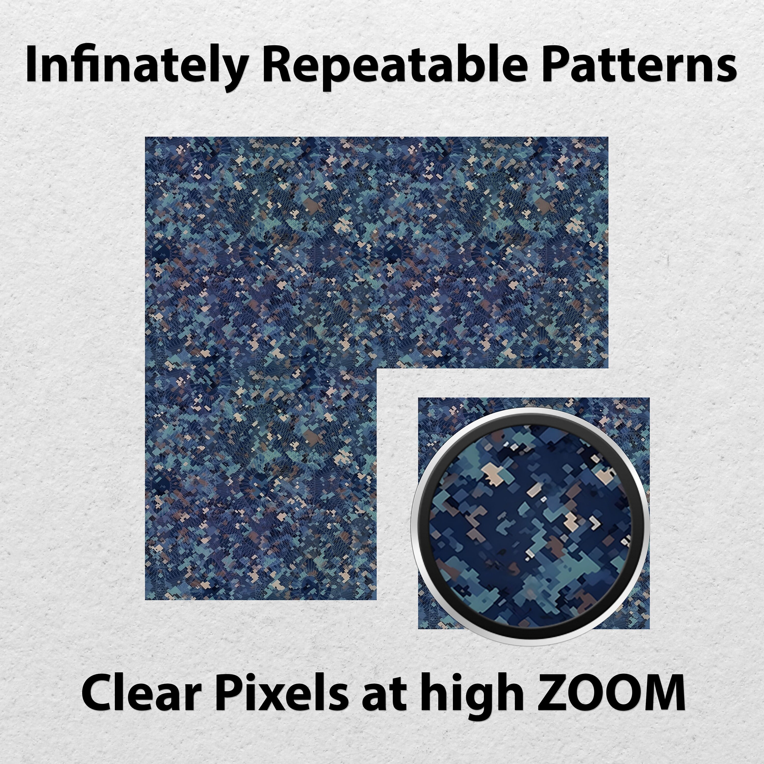 8 Digi-camouflage Digital Paper Pack, Camo, Military Patterns ...