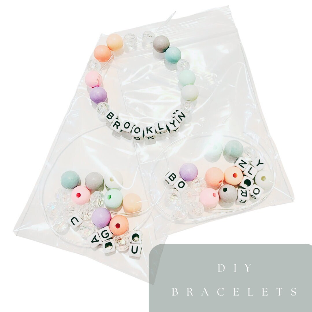 Personalized Bracelets | DIY Kits for Kids - Etsy