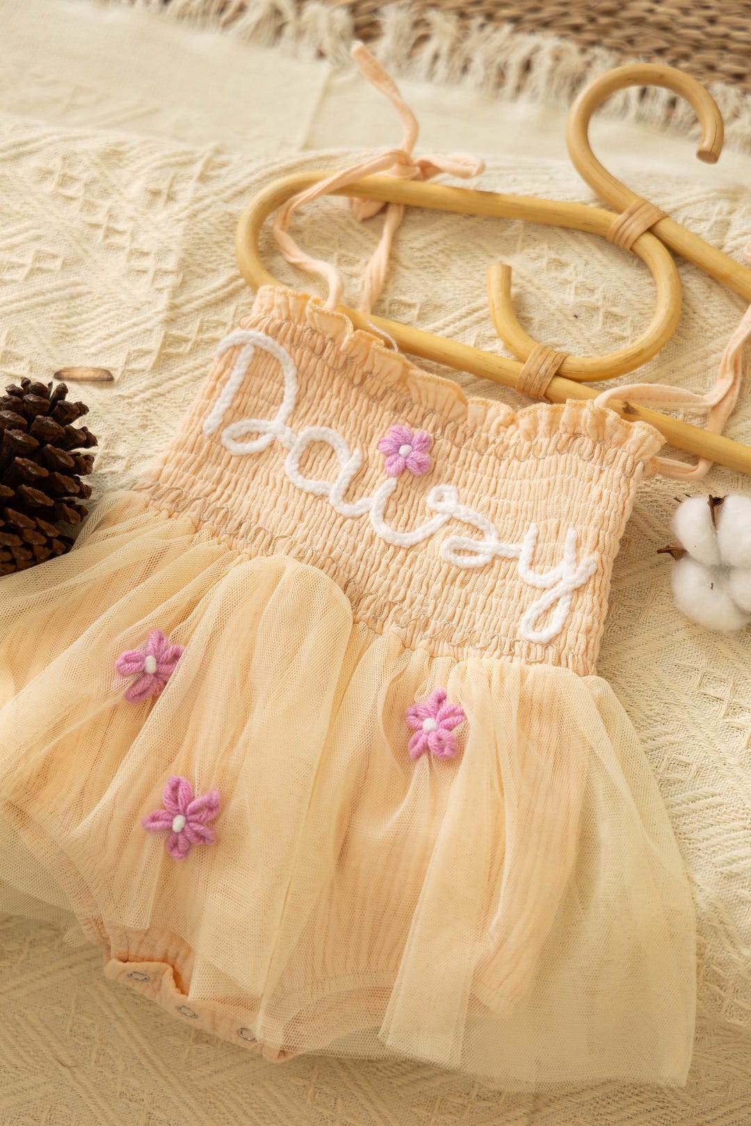 Name Baby Tutu Dress,personalized Hand Embroidered Birthday Baby Romper ...