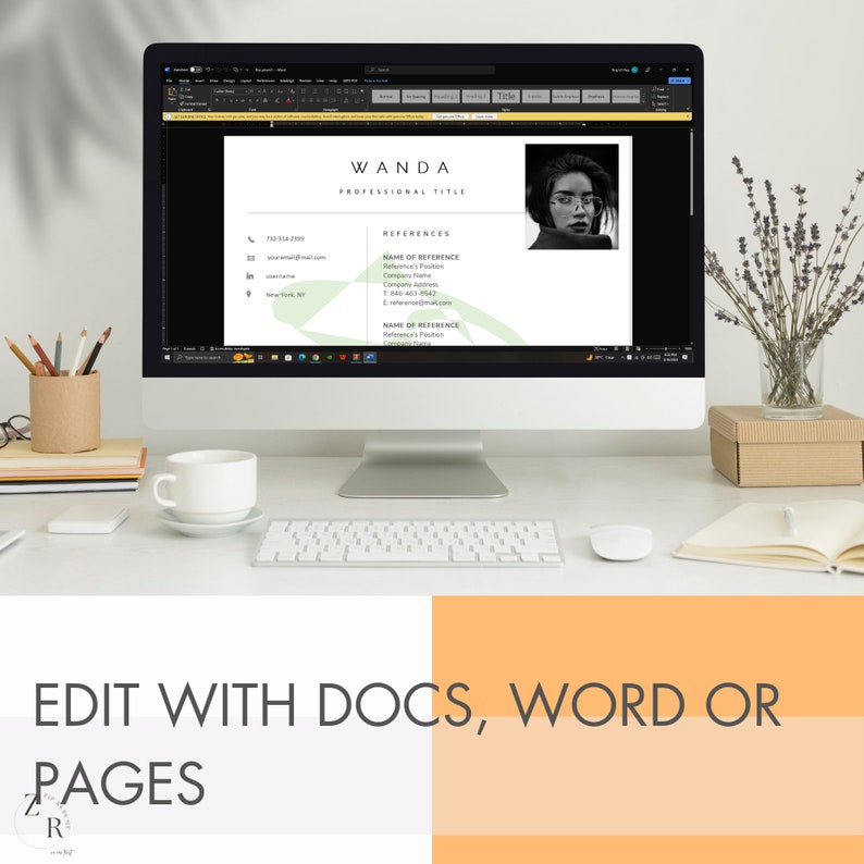 ATS Friendly Tech Resume Template, Resume for Developer, ATS Compatible ...