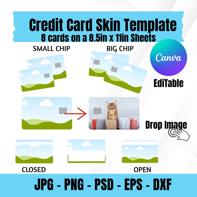 Debit Card Stickers - Etsy