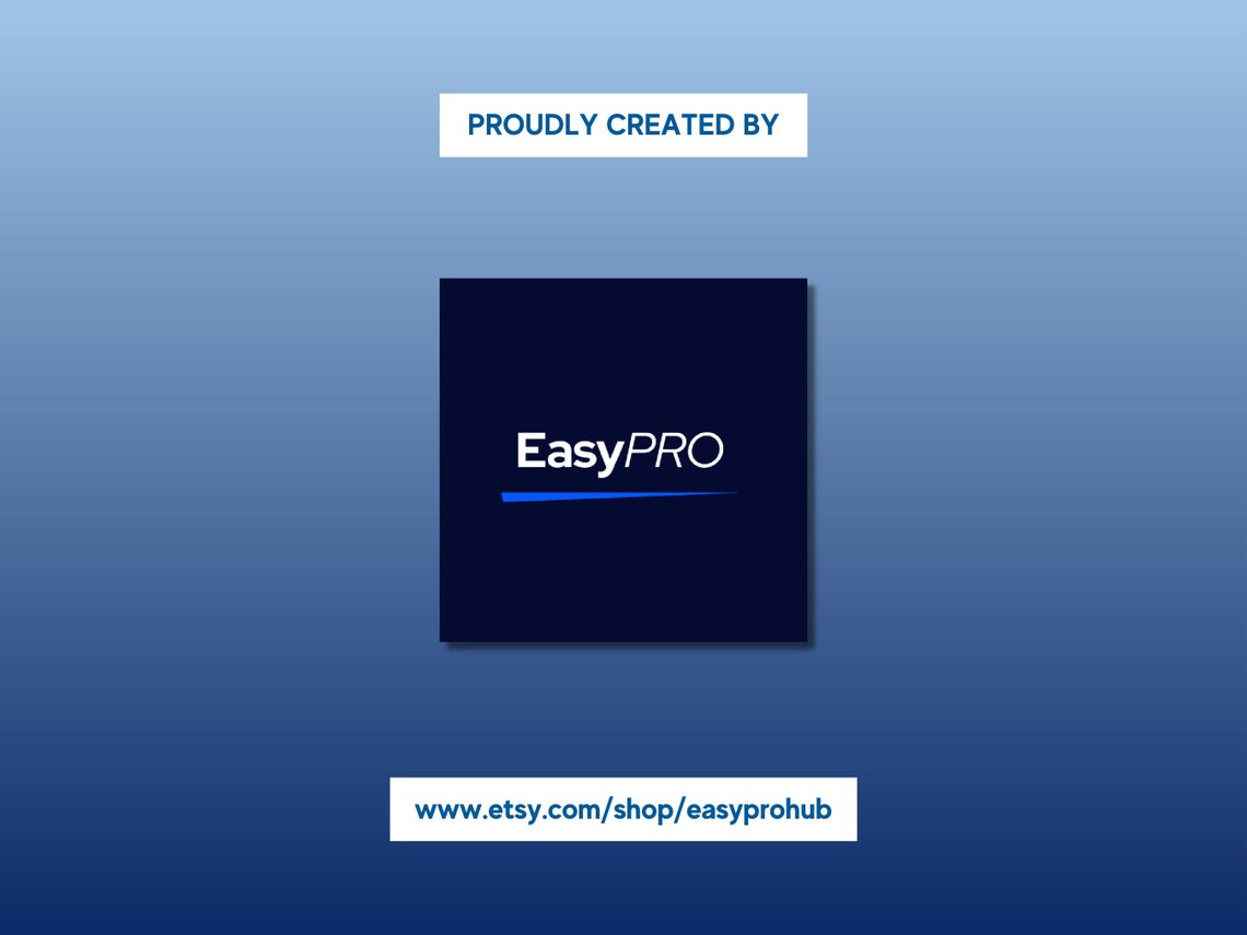 Monthly Budget Planner Spreadsheet - Blue | Easy Ready to Use Template ...