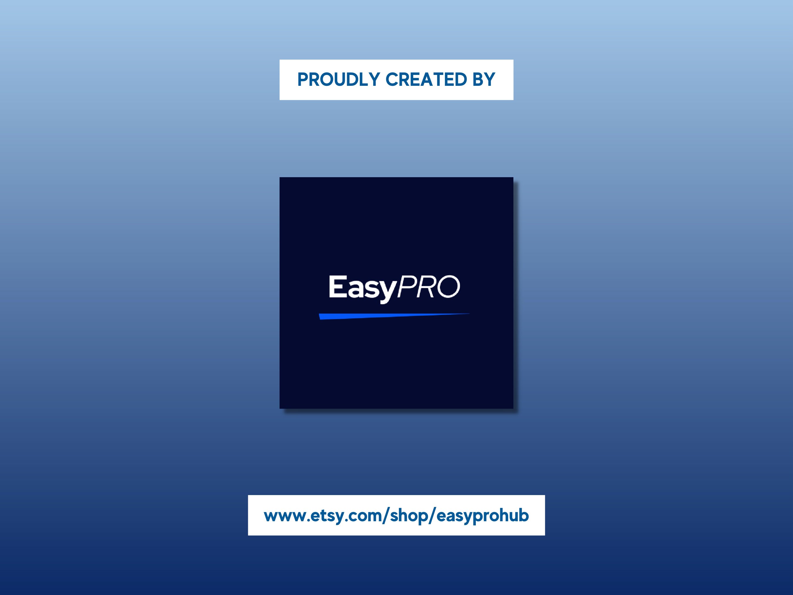 Monthly Budget Planner Spreadsheet - Blue | Easy Ready to Use Template ...