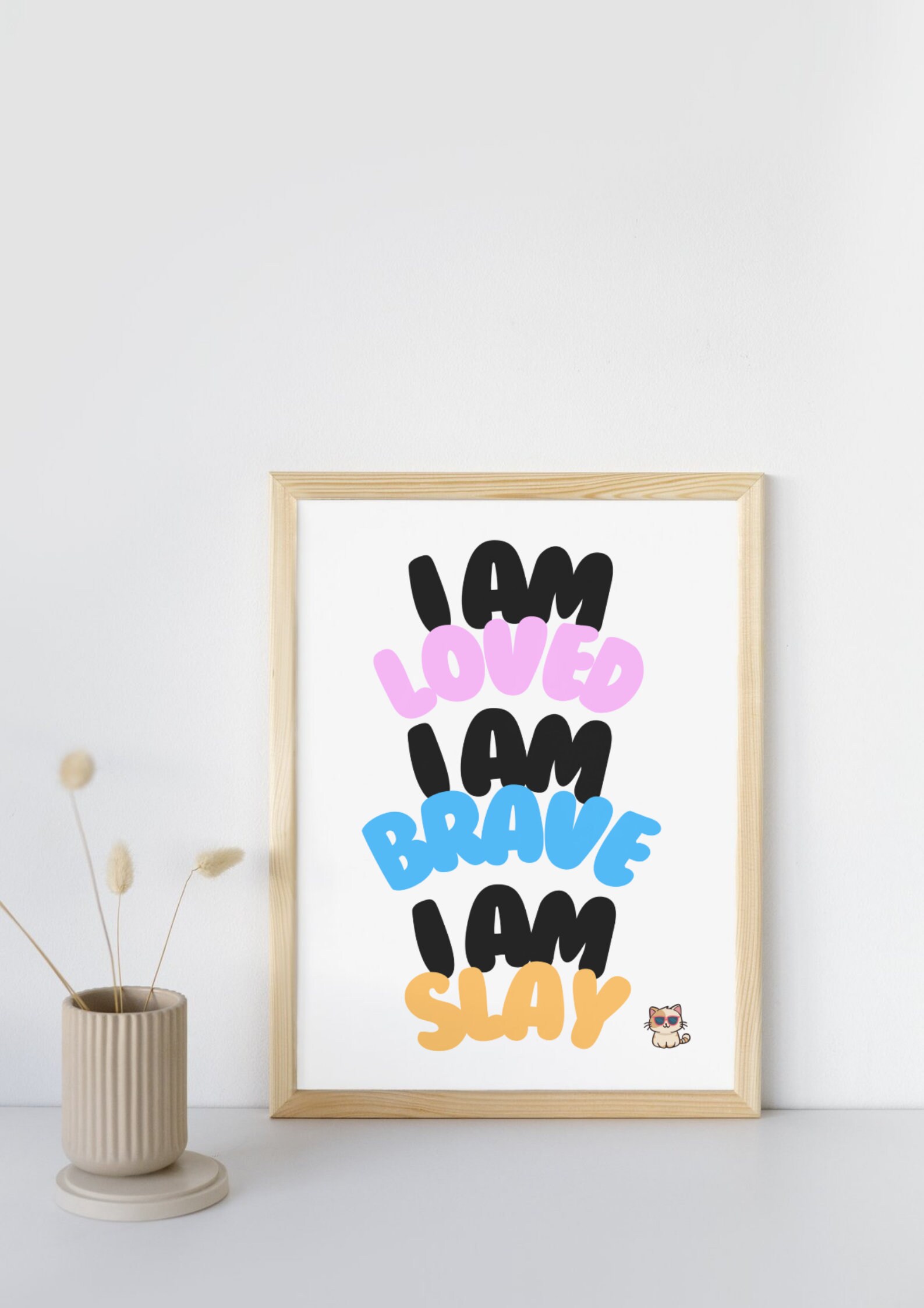 I Am Slay Poster - Etsy