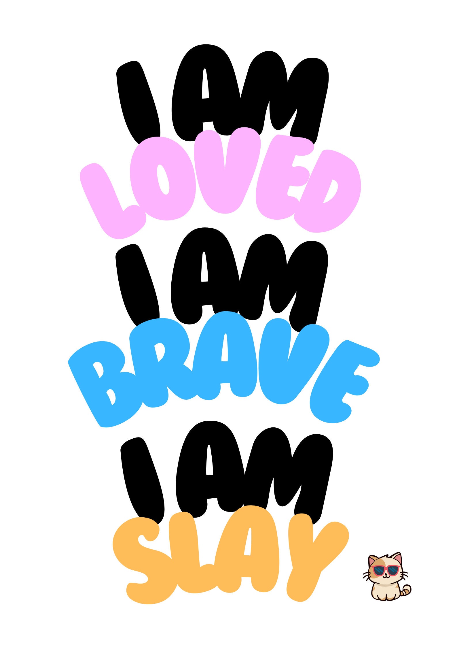 I Am Slay Poster - Etsy