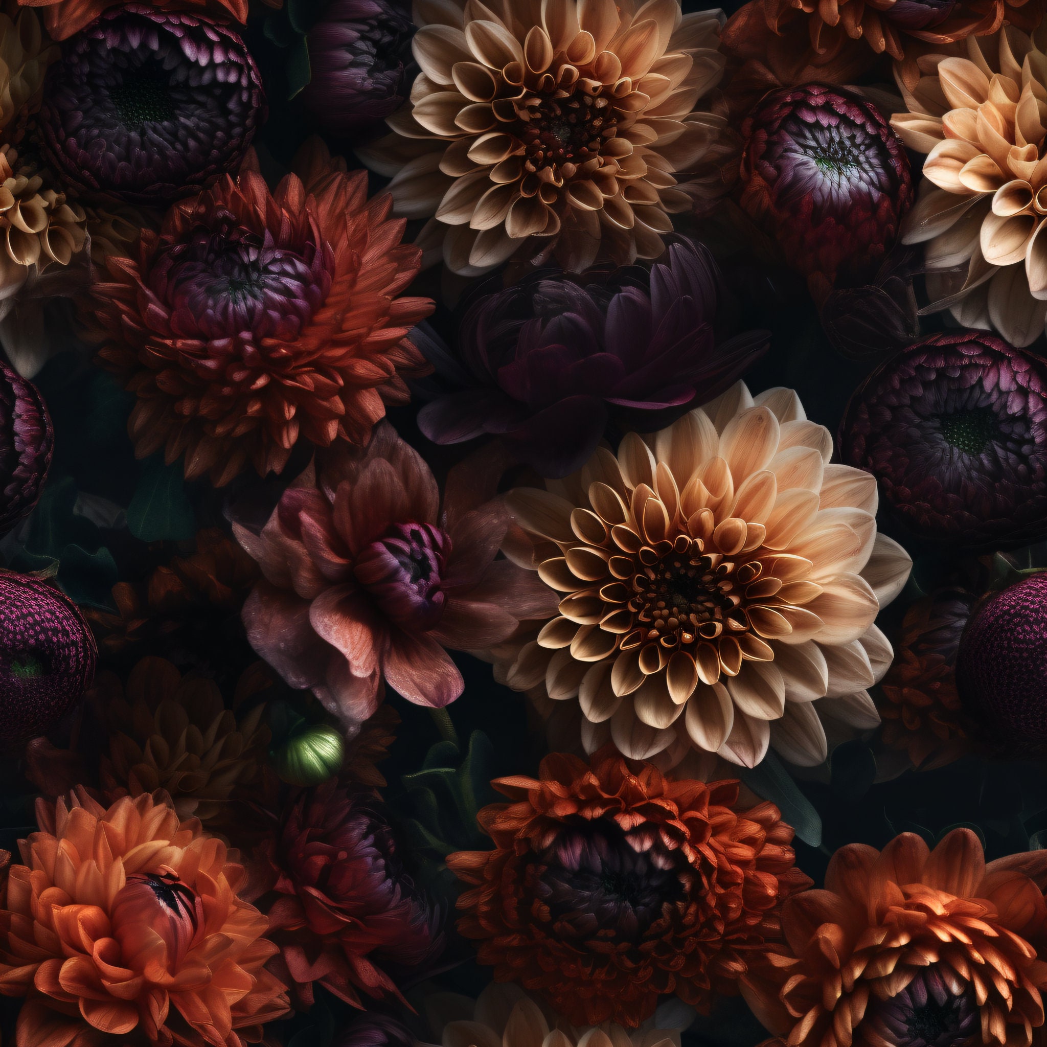 Moody Dalia Pattern - Etsy