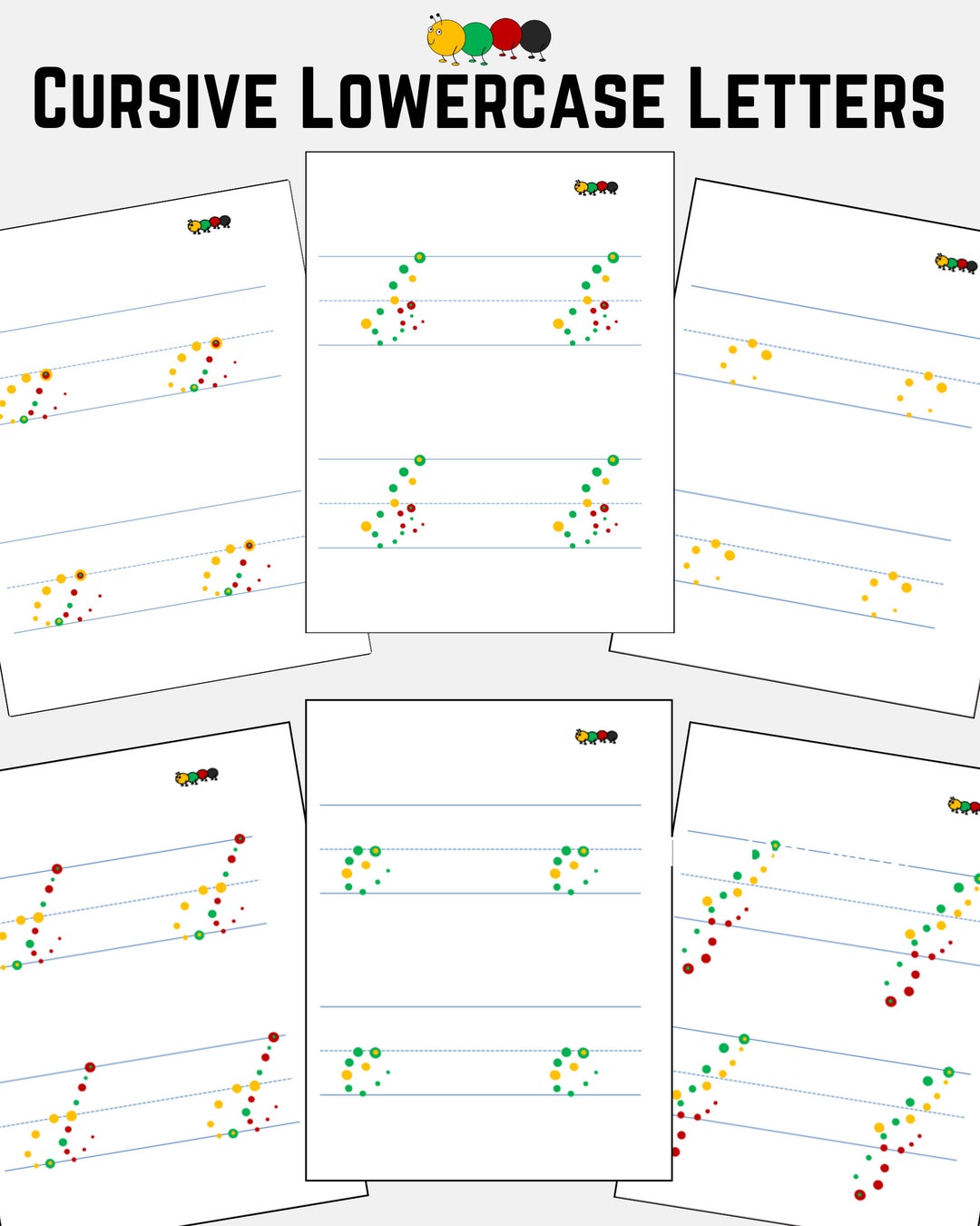 Cursive, Lowercase Letters, Handwriting, Alphabet Worksheets, Letter ...