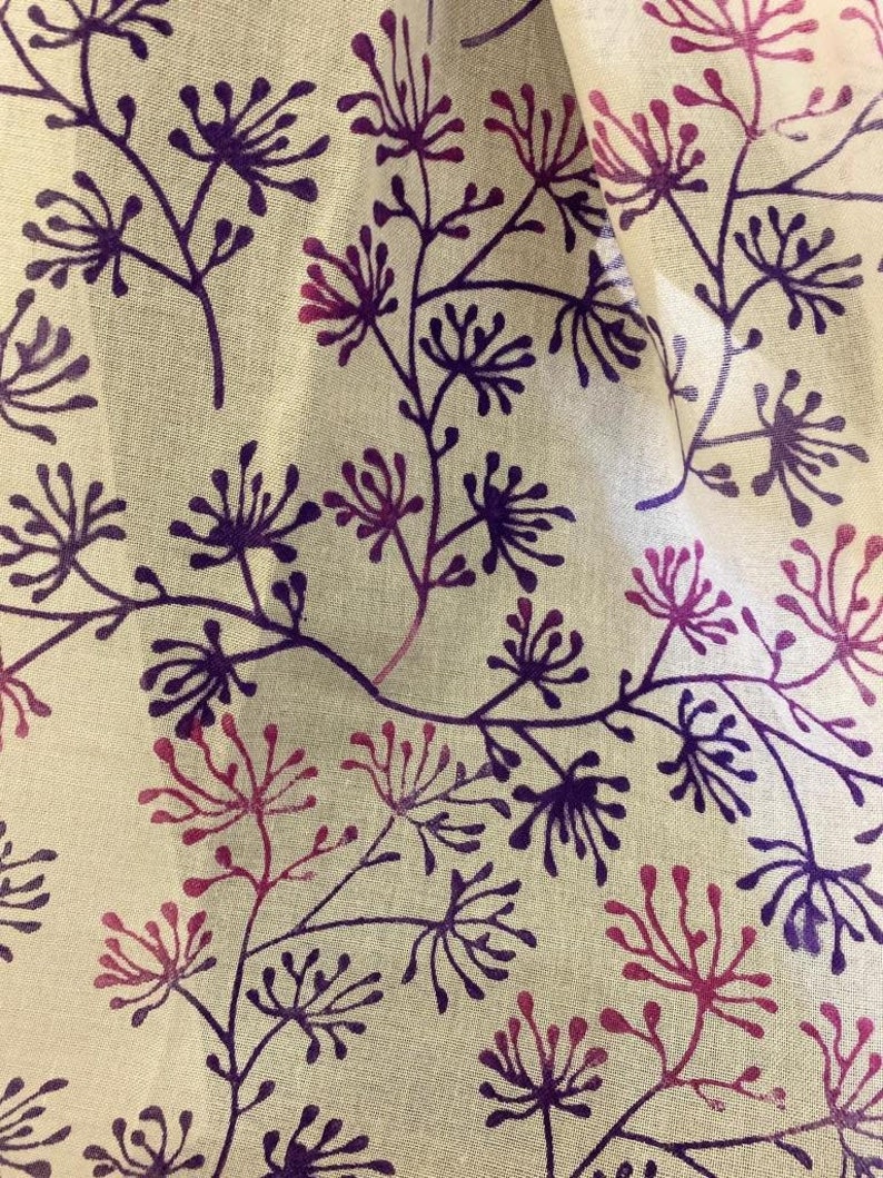 Scarf/shawl, Hand Block Print Traditional Handcraft With Natural Dye ...