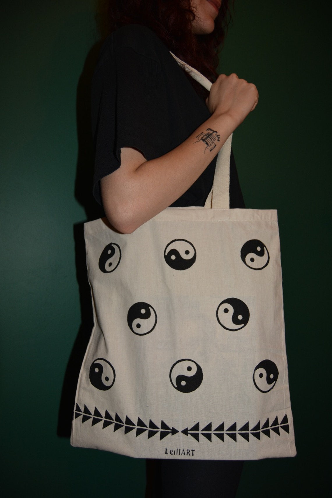 Handmade Tote Bag From Canvas Fabric - Etsy