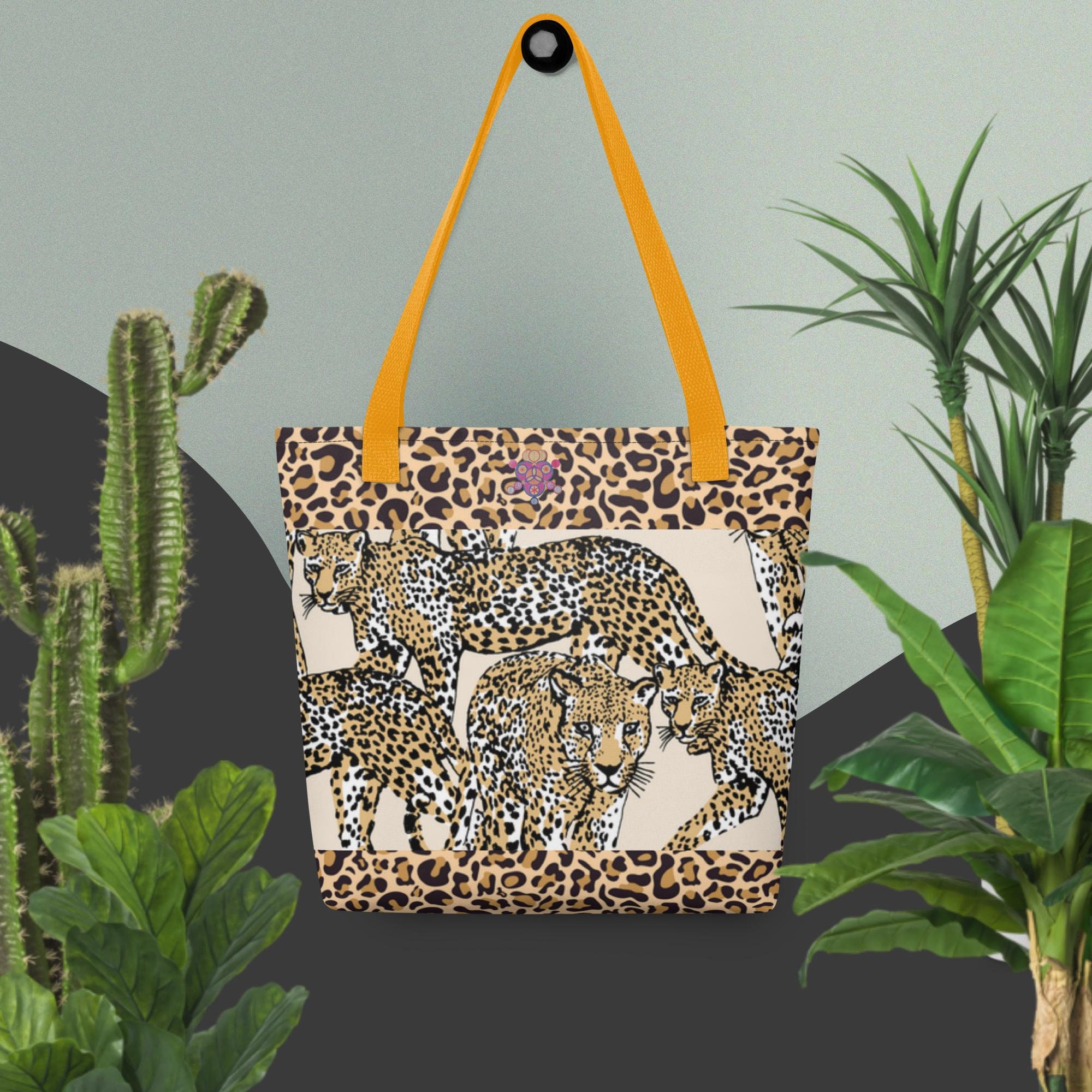 Leopard Tote Bag | Stylish Leopard Print Large Purse | Fashionable ...