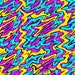 Seamless Patterns - 80s Neon Psychedelic Ripples - Etsy