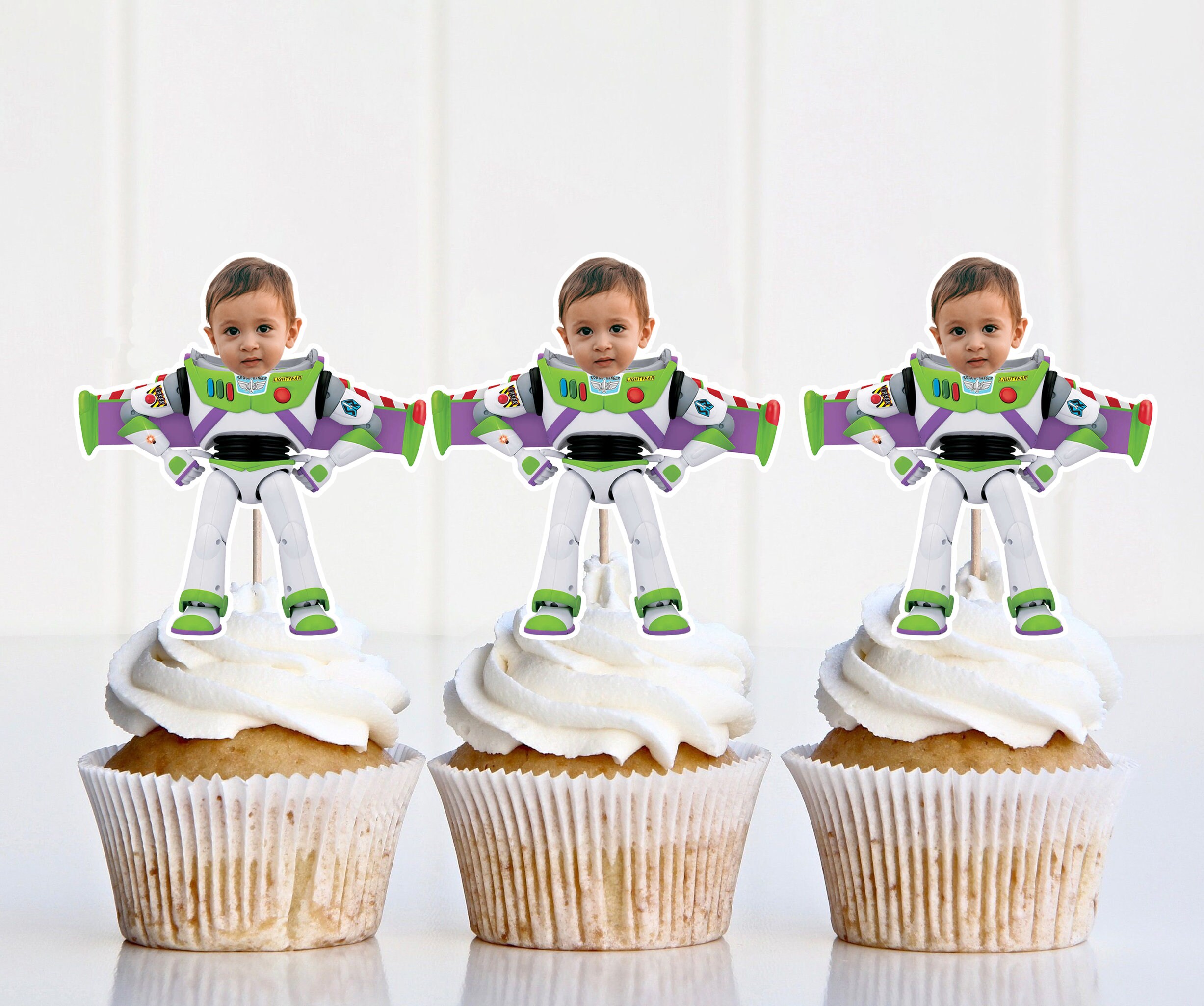 Buzz Lightyear Cupcake Toppers