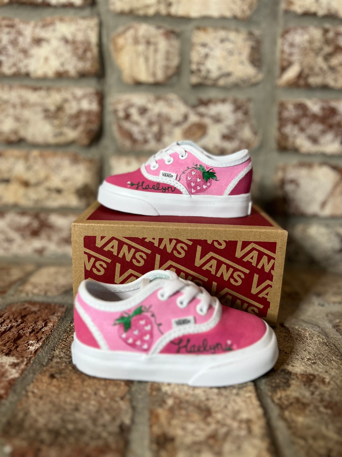 Custom Hand Painted Gender Reveal Baby/toddler Shoes - Etsy