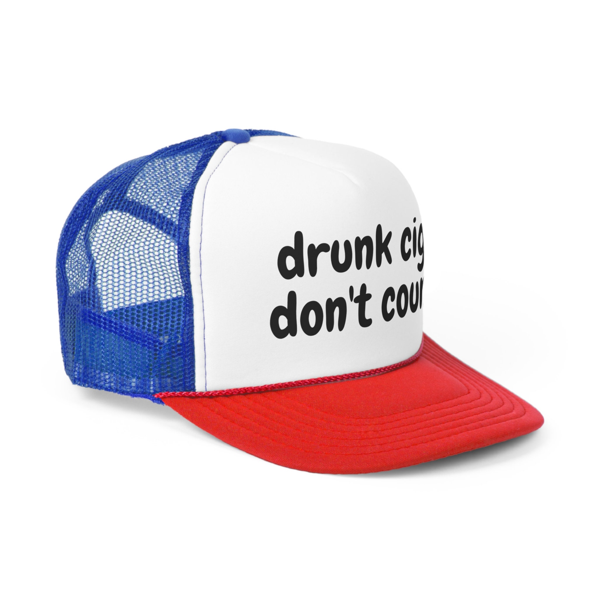 Drunk Cigs Don't Count Trucker Caps - Etsy
