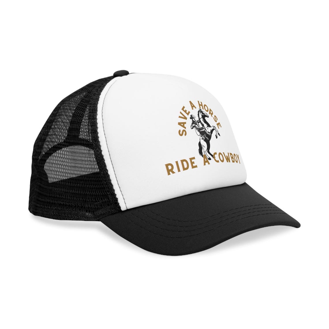 Save a Horse, Ride a Cowboy Trucker Hat - Etsy