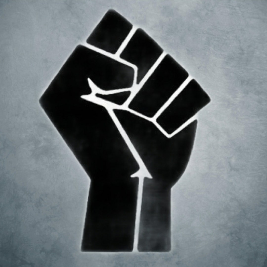 Black Power Canvas Print - Etsy