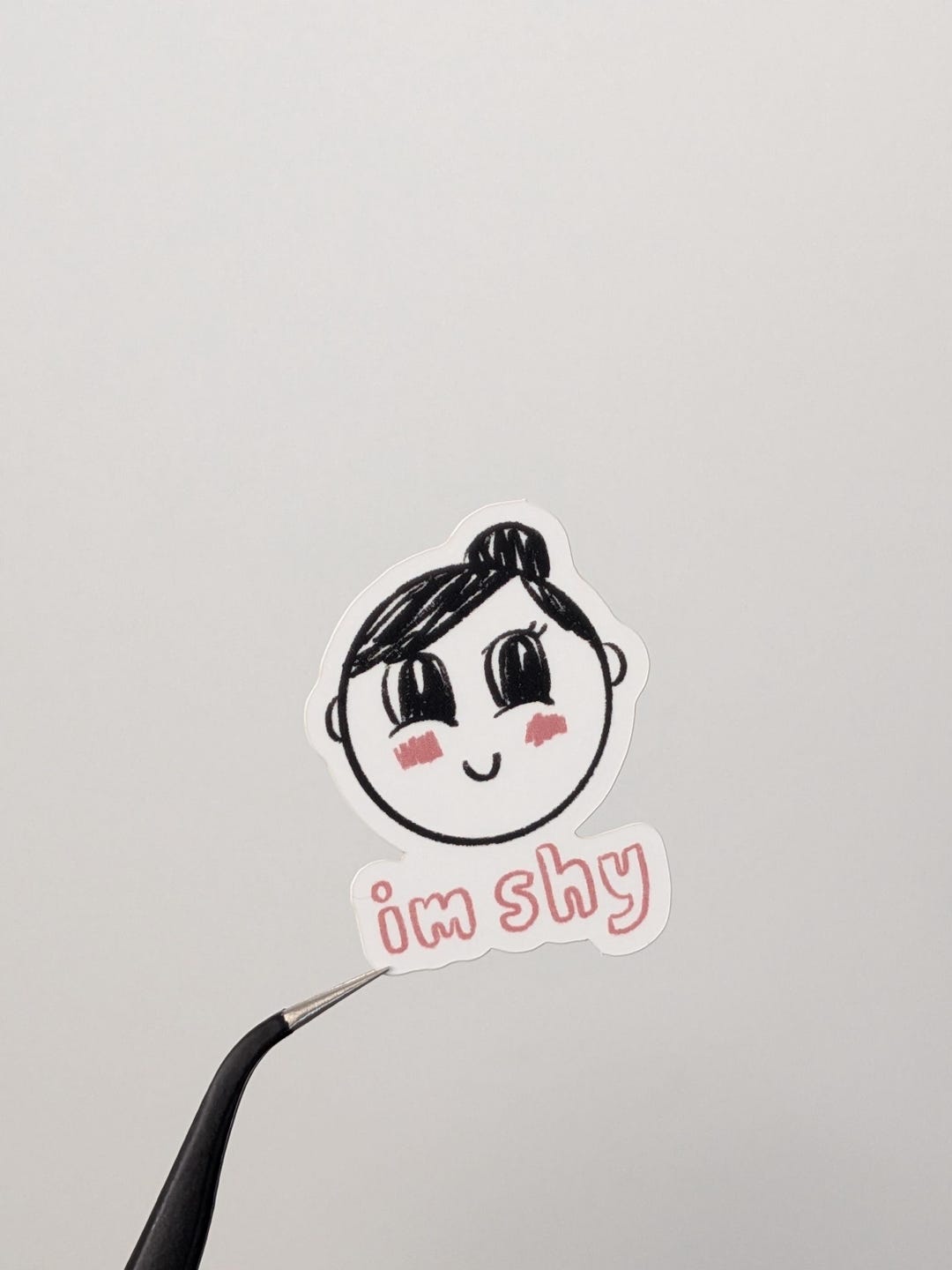 I'm Shy - Vinyl Sticker - Etsy