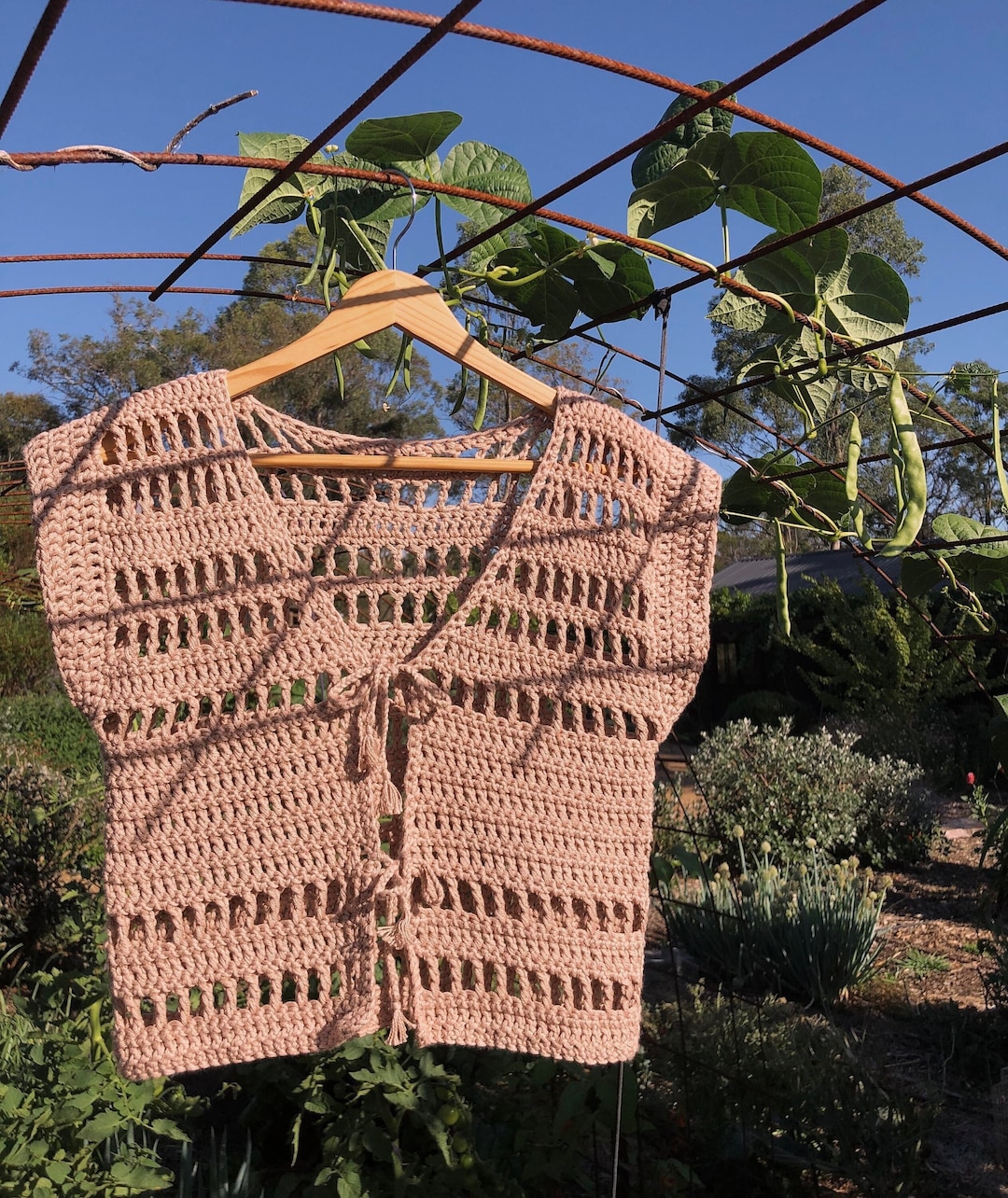 Trellis Top PDF Crochet Pattern - Etsy