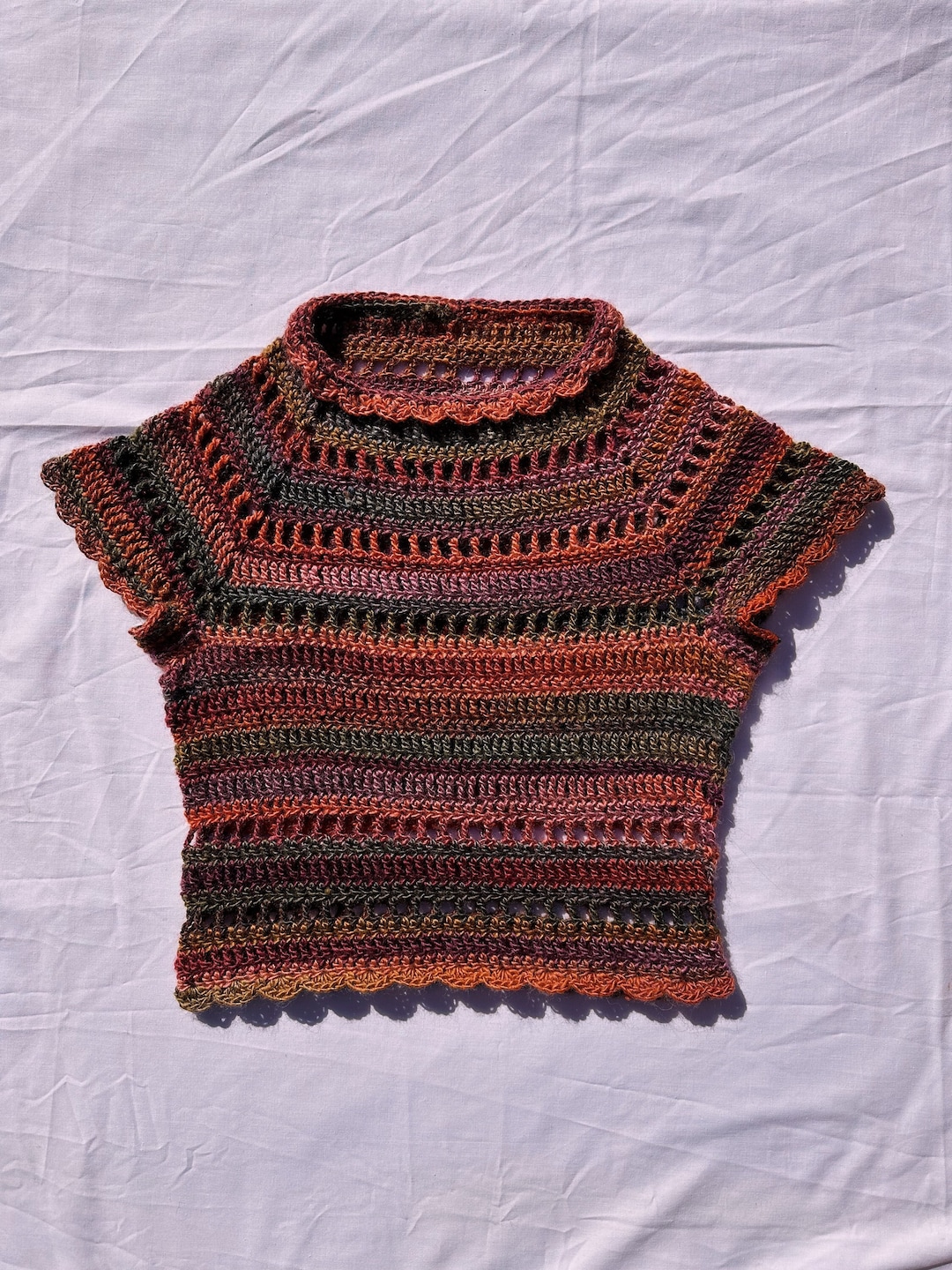 Colosseum Crop PDF Crochet Pattern - Etsy