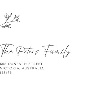 Address Labels, Instant Download, Address Label Template, Printable ...