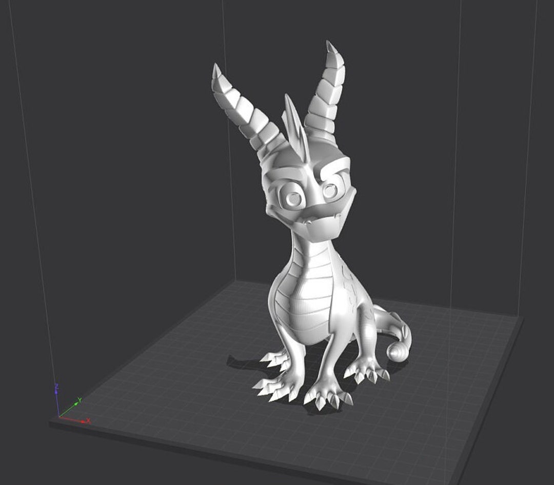 Spyro Print 3D STL File Print File Instant Download - Etsy UK