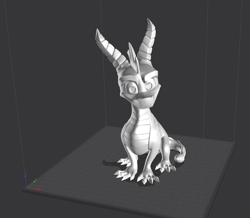 Spyro Print 3D STL File Print File Instant Download - Etsy