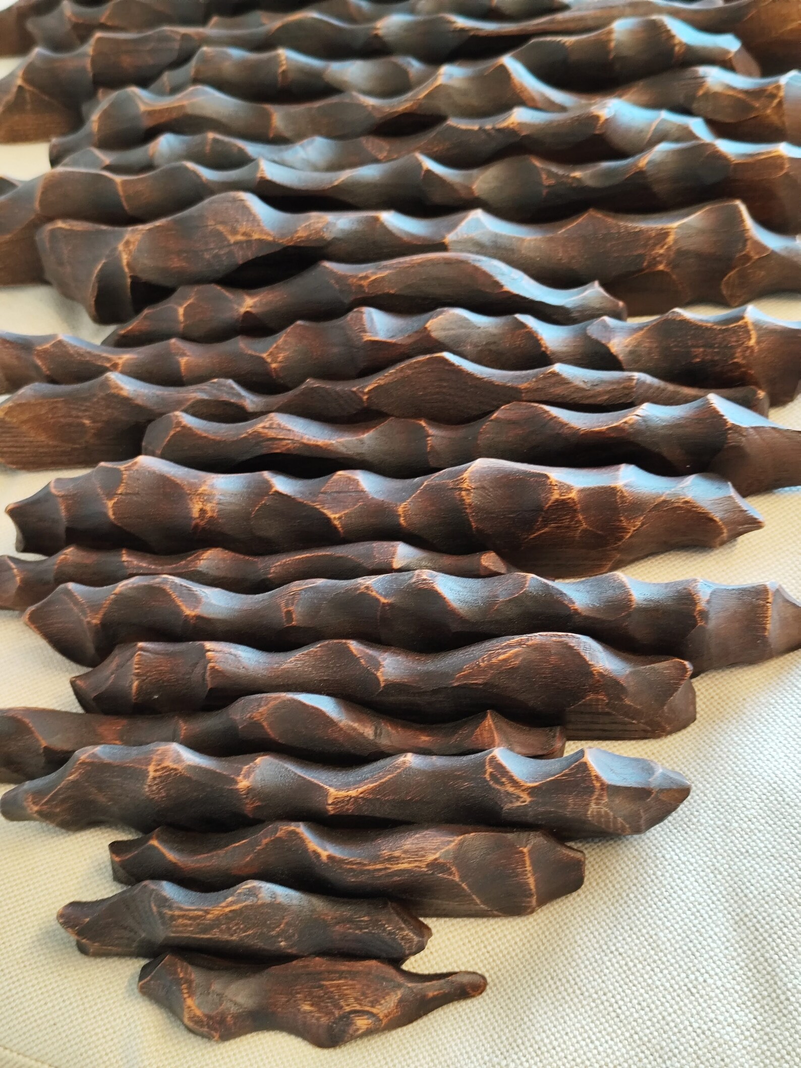 Handcrafted Wooden Wall Art Unique Ash Tree Organic Contemporary ...