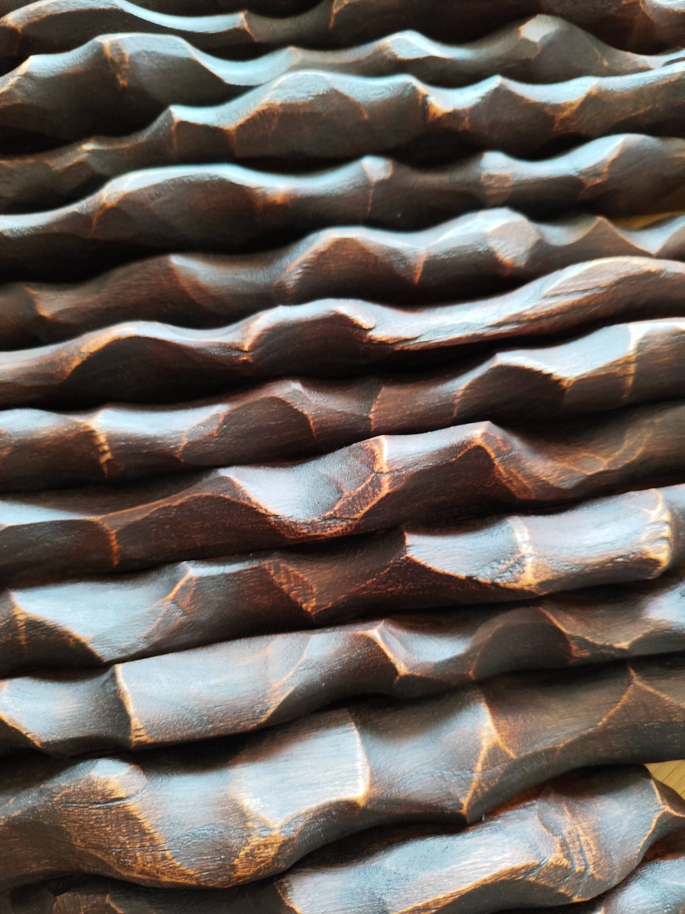 Handcrafted Wooden Wall Art Unique Ash Tree Organic Contemporary ...