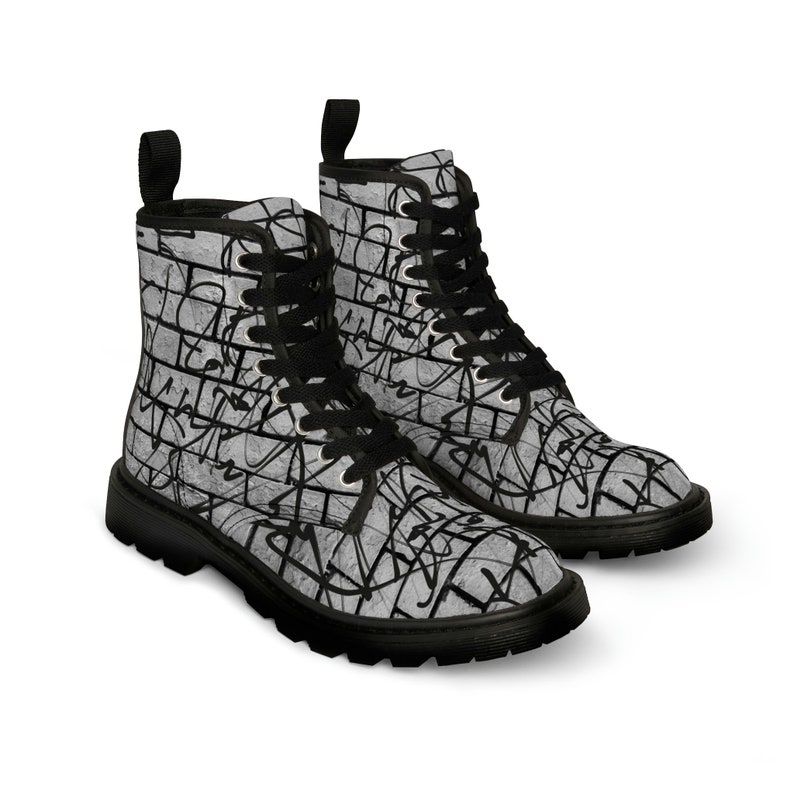 Men's Graffiti Boots - Etsy