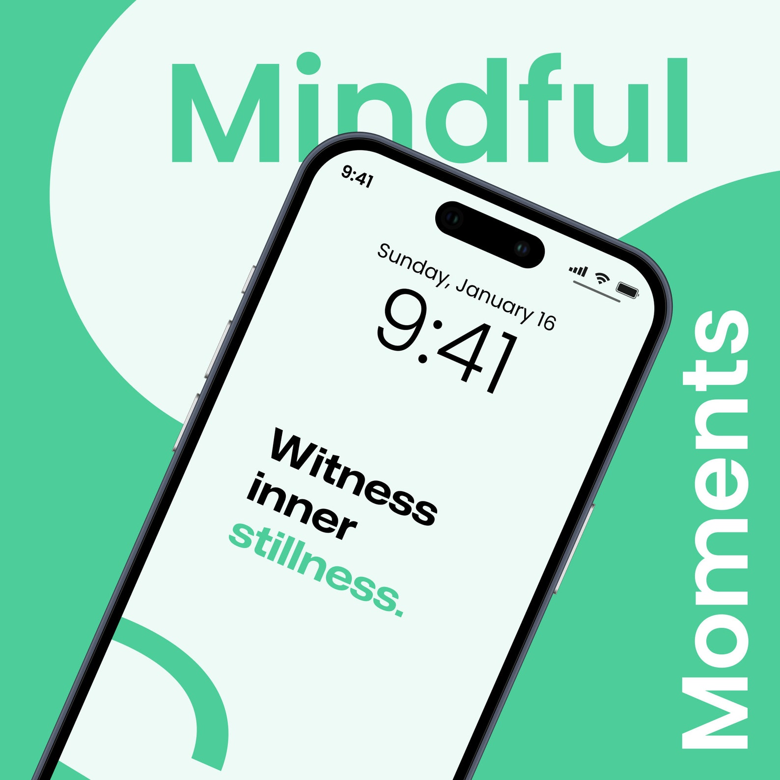 Mindful Moments Wallpaper Pack: 10 Unique Inspirational Designs for ...
