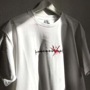 Nanami Collapse Embroidered T-shirt - Etsy