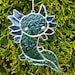 Sparkling Axolotl Stained Glass Suncatcher - Etsy