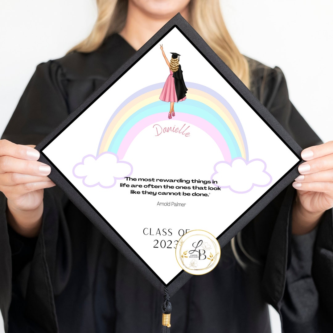 Personalized Graduation Cap, Printable Graduation Cap Topper ...