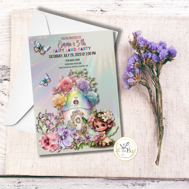 Editable Children's Birthday Party Invitation, Printable Birthday ...