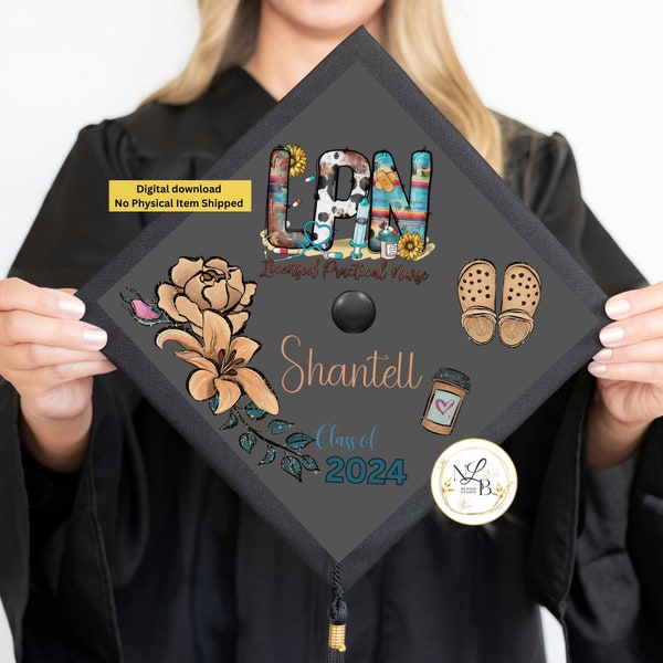 Nursing Graduation Cap - Etsy
