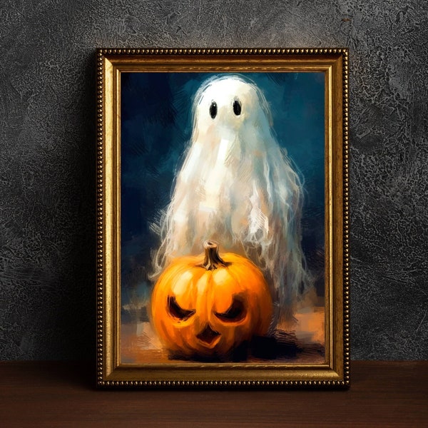 Cute Halloween Poster - Etsy
