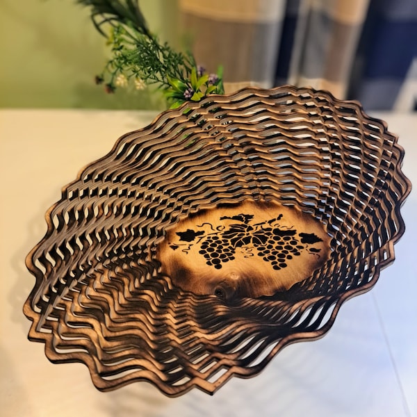 Scroll Saw Bowl Pattern - Etsy