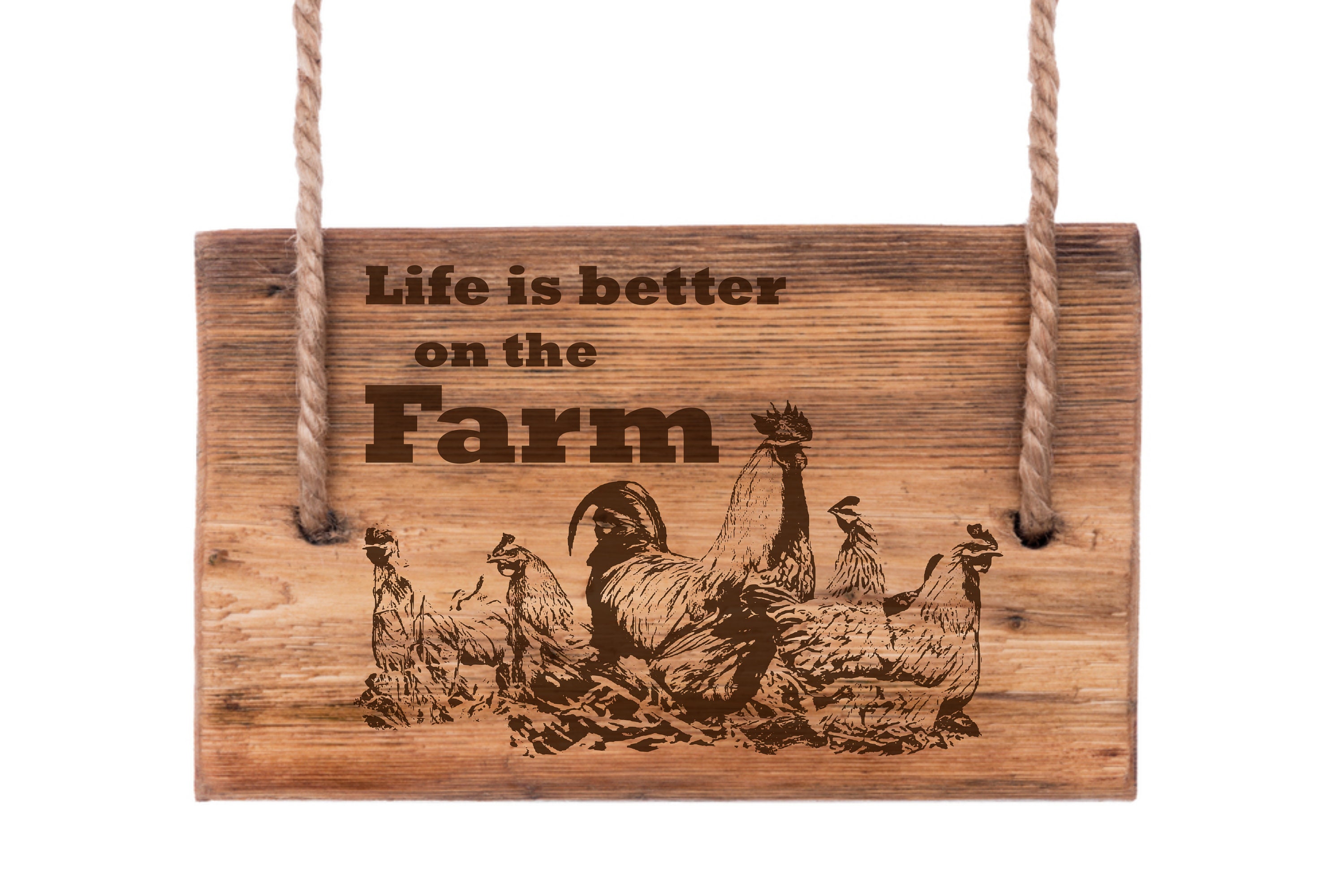 Laser Engrave File, Rooster With Chickens Svg and Png, CO2 Glowforge ...