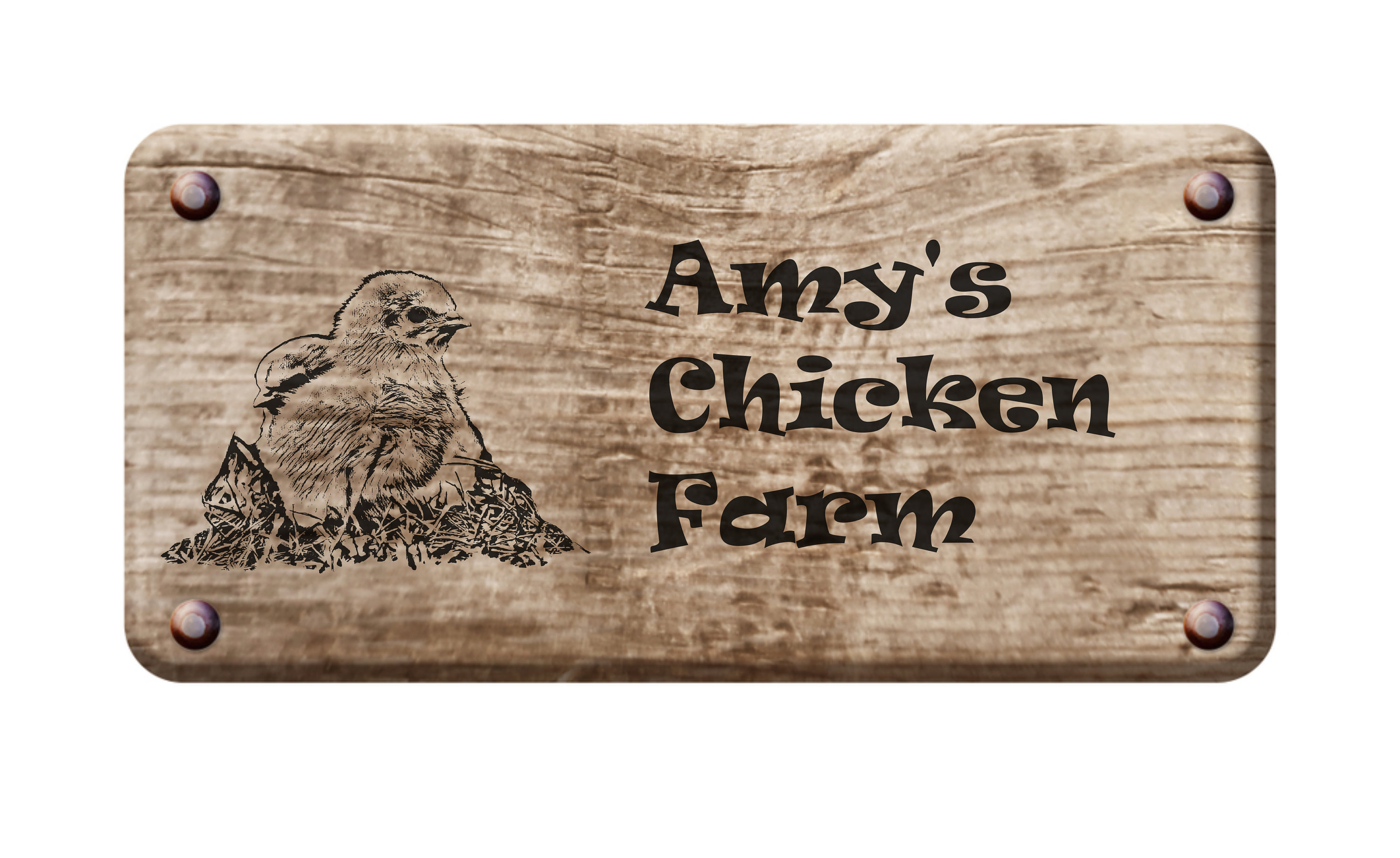 Laser Engrave File, Chicken Svg and Png, CO2 Glowforge, Diode Laser ...