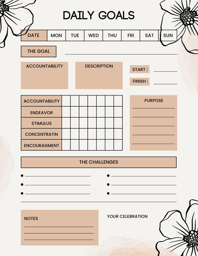 Minimal Bullet Journal Canva Template, Digital Download, Printable ...