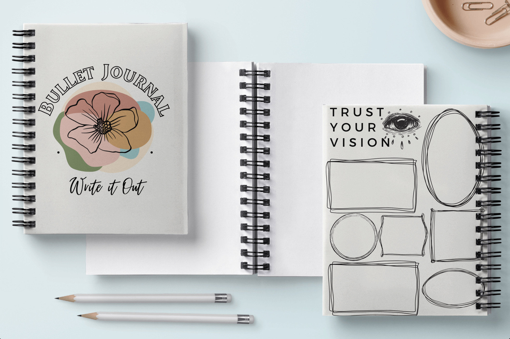 Minimal Bullet Journal Canva Template, Digital Download, Printable ...