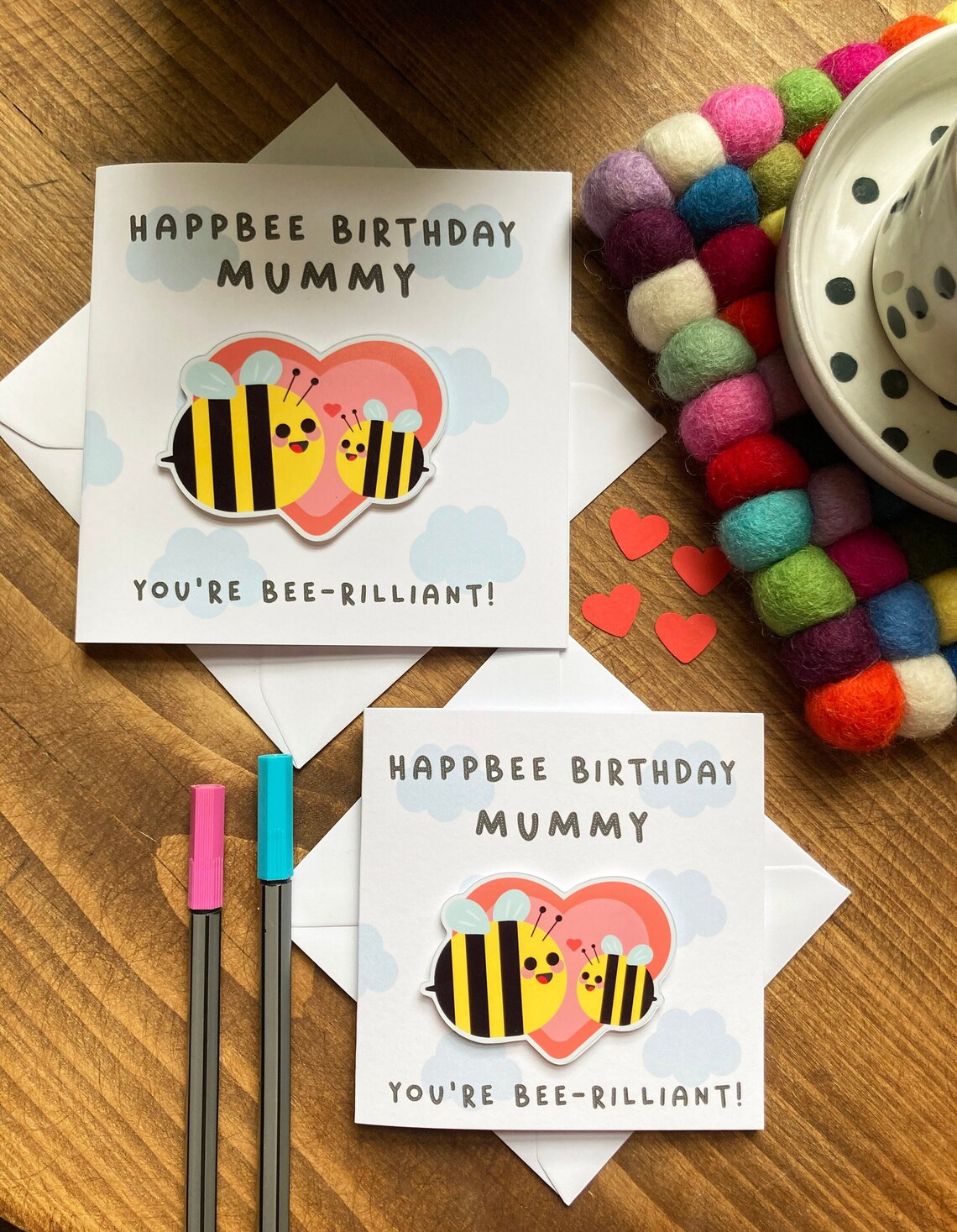 Birthday Card for Mummy Mummy Birthday Card Card From Kids to Mummy ...