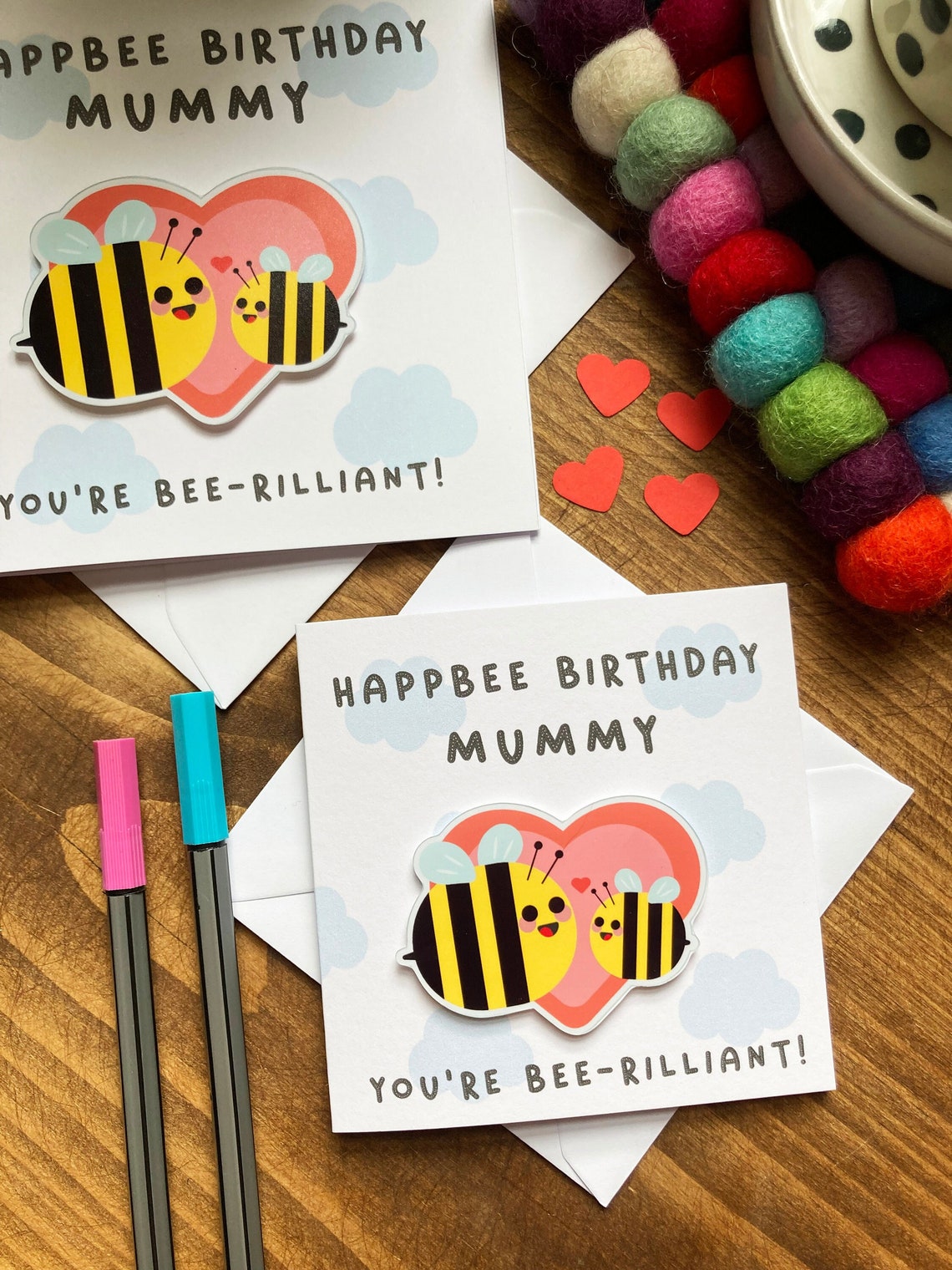 Birthday Card for Mummy Mummy Birthday Card Card From Kids to Mummy ...